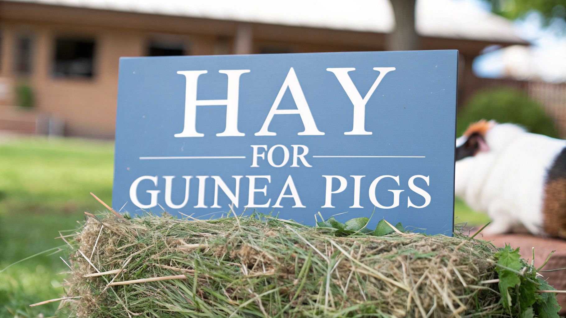 A Pet Owner's Guide to Hay for Guinea Pigs– The Hay Experts