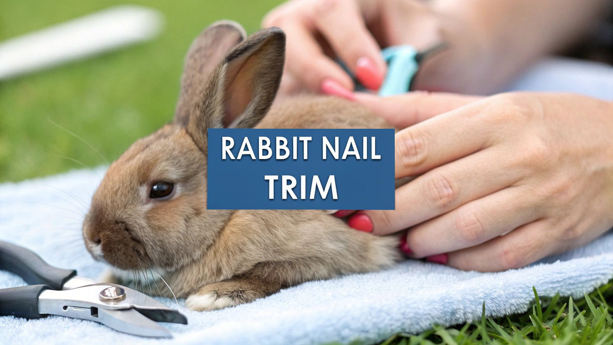 How to Trim Rabbit Nails a Stress-Free Guide for Owners– The Hay Experts