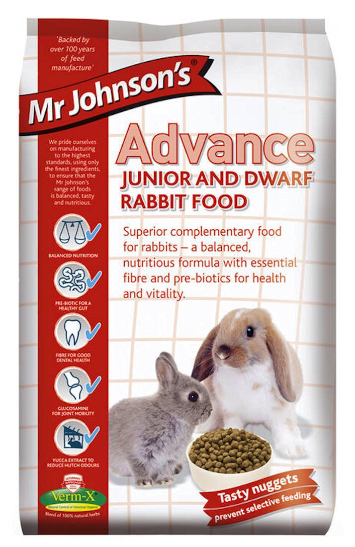 Advance Junior & Dwarf Rabbit Food | Food | The Hay Experts
