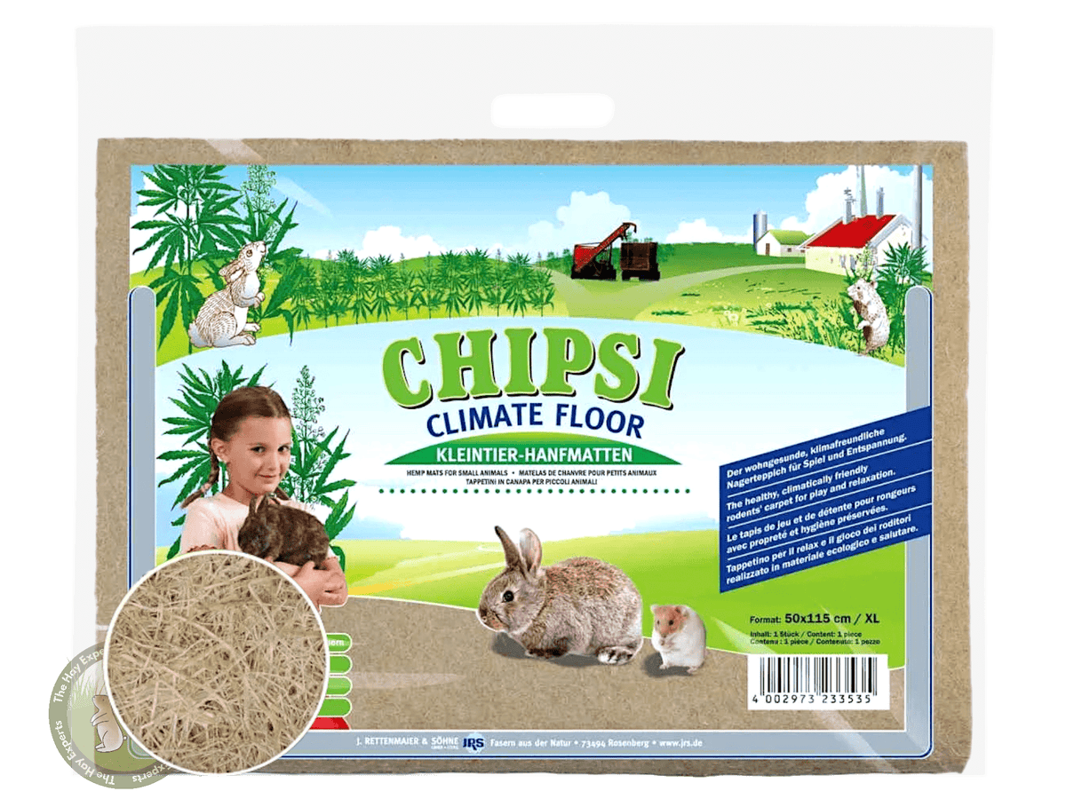 Chipsi Climate Floor Hemp Mat: Comfort underfoot for all small animals ...