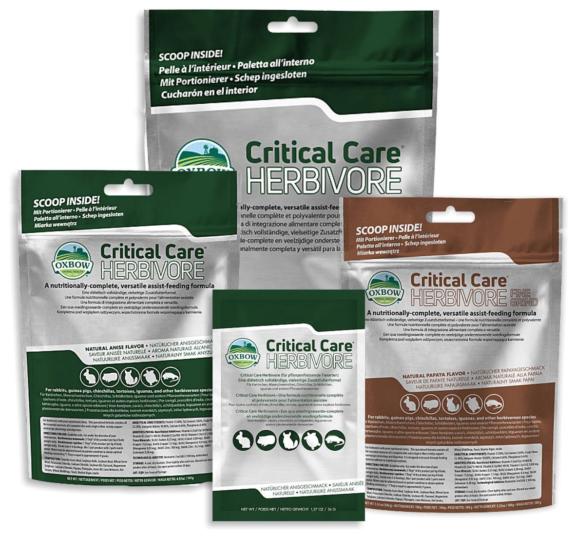 Oxbow Critical Care: Assisted Feeding Formula for rabbits, guinea pigs ...