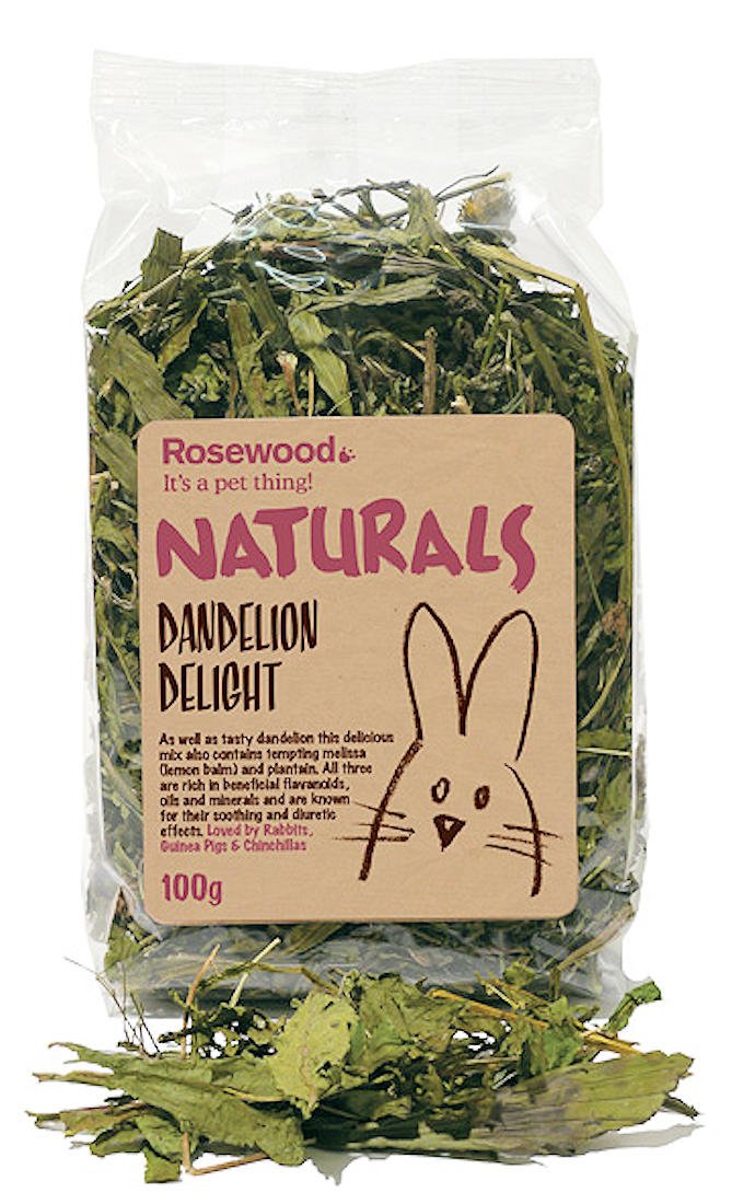 Rosewood Dandelion Delight - natural forage for small animals– The Hay ...