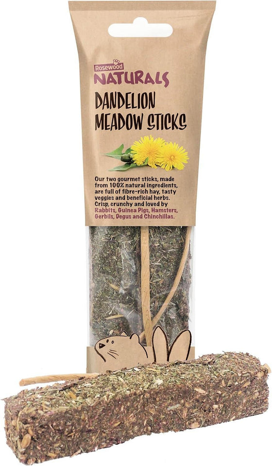 Rosewood Dandelion Meadow Sticks | Treats | The Hay Experts