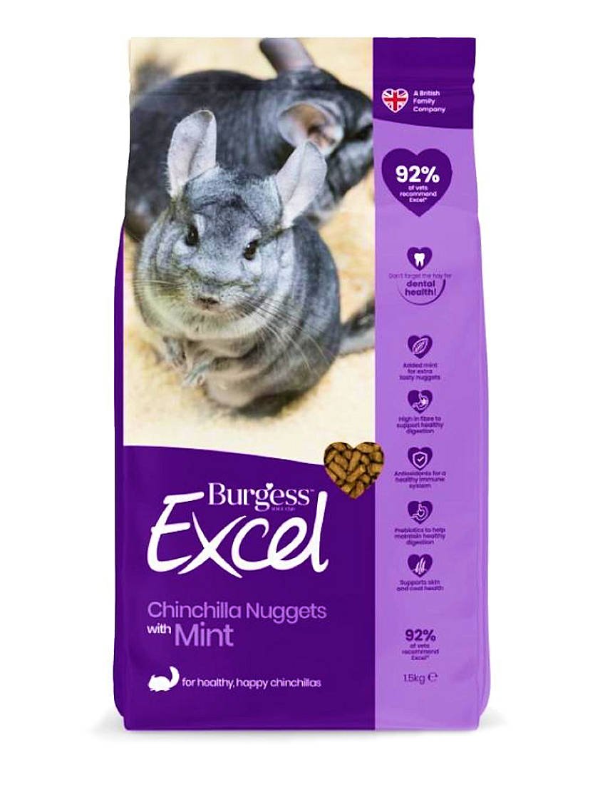 Burgess Excel Chinchilla Nuggets | The Hay Experts