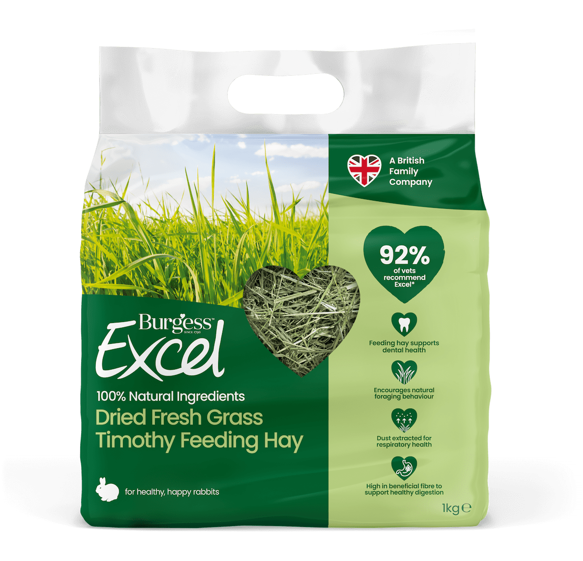 Excel Dried Fresh Grass Timothy Feeding Hay | Hays & Grasses | The Hay ...