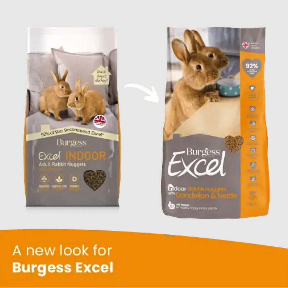 Excel Indoor Rabbit Food 1.5kg | Edibles - Food | The Hay Experts