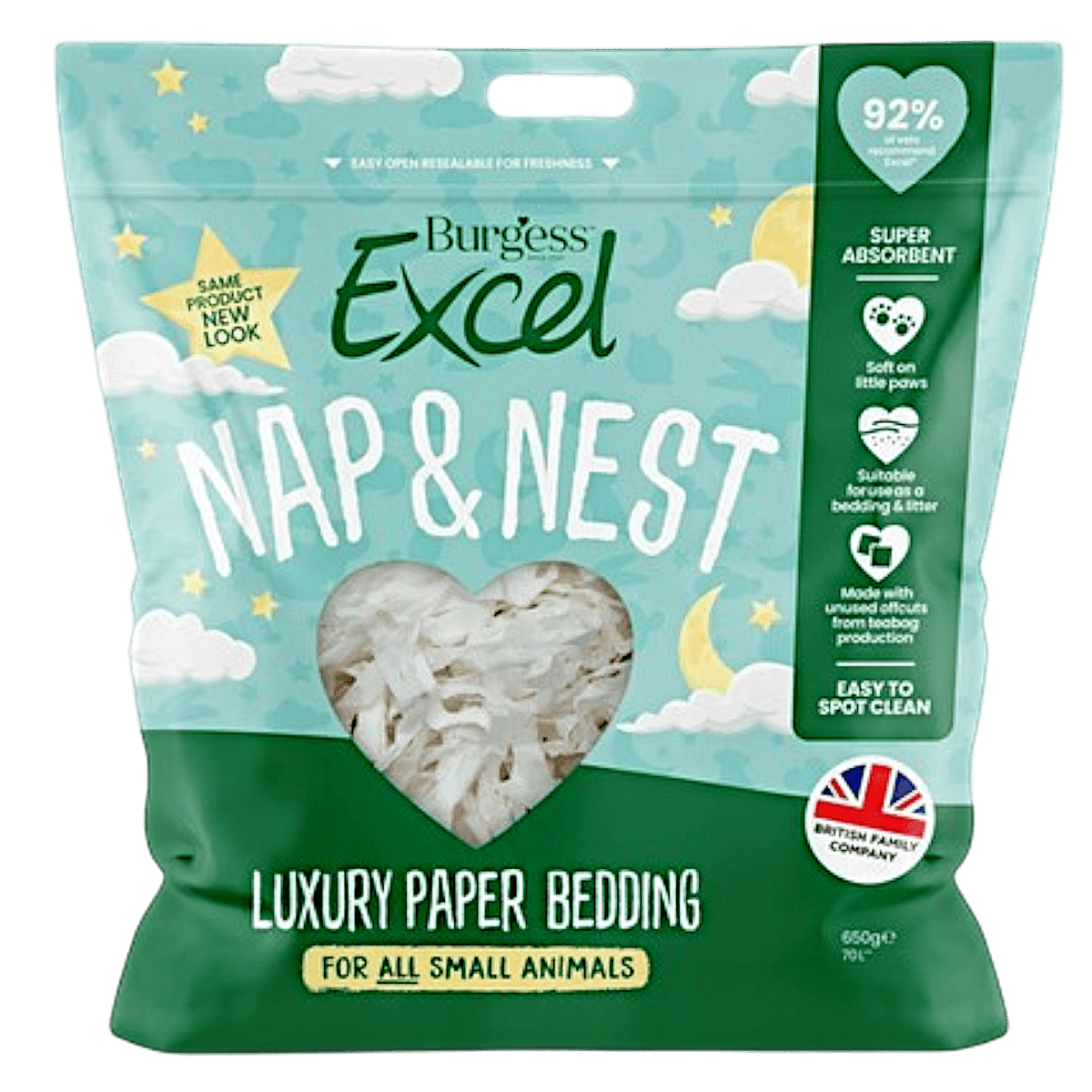 Burgess Excel Nap & Nest Paper Bedding 650g | The Hay Experts