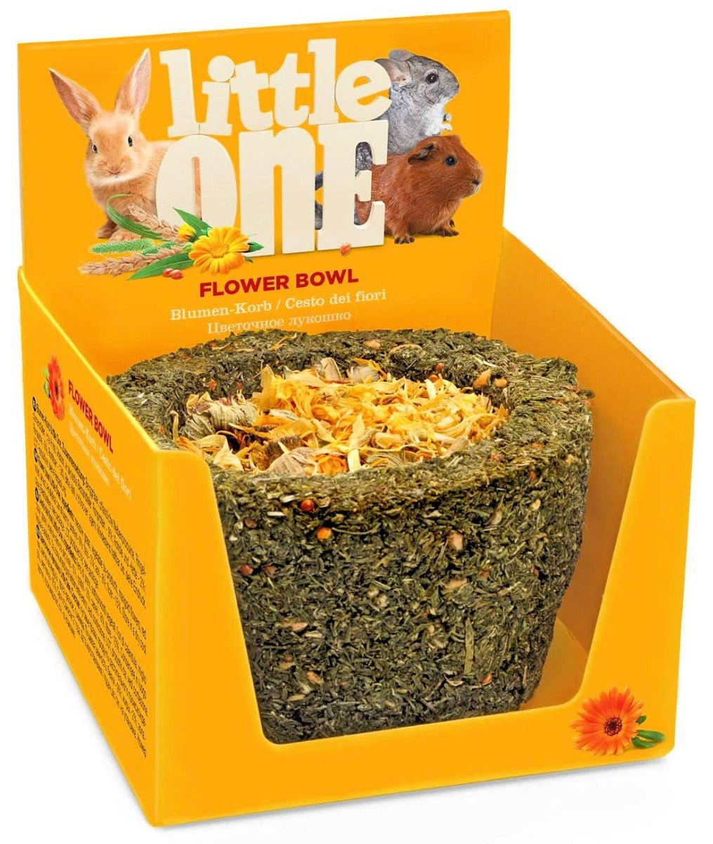 Little One Flower Bowl | Natural Treat | The Hay Experts