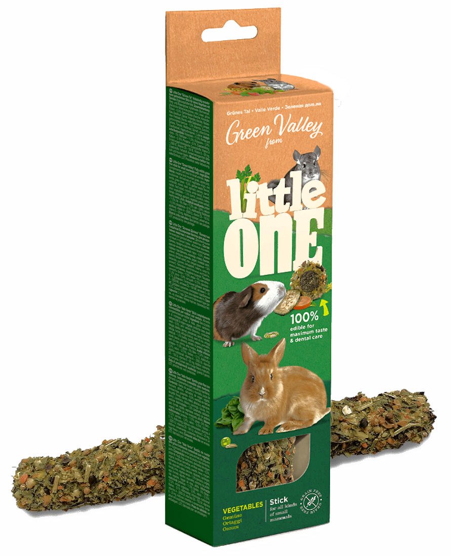 Little One Green Valley Grain Free Vegetable Stick | The Hay Experts