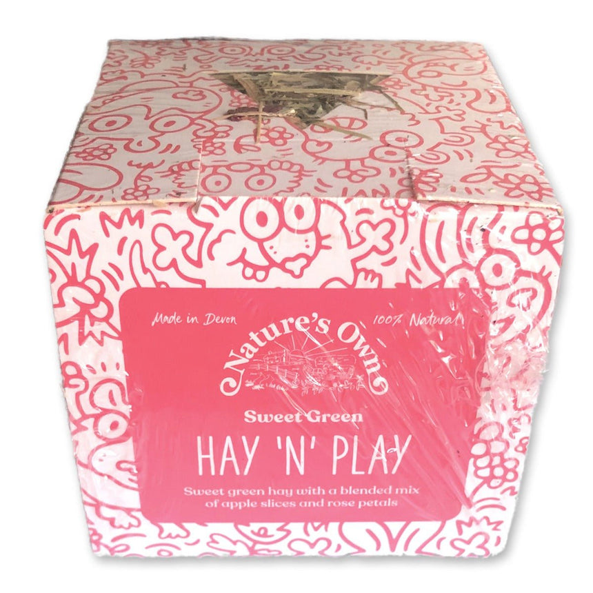 Nature's Own Pets Hay & Play - Apple & Rose– The Hay Experts