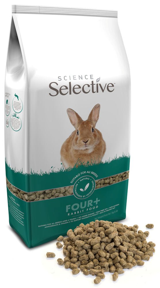 Science Selective 4+ Food for Mature Rabbits | The Hay Experts