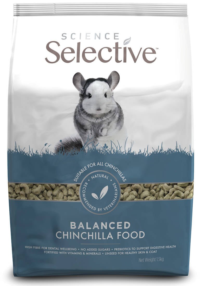 Science Selective Chinchilla Pellet Food | The Hay Experts