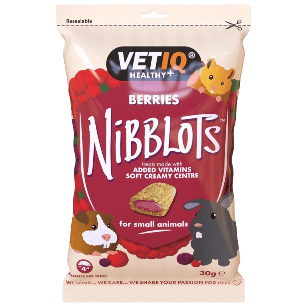 Mark & Chappell - VetIQ Nibblots - Berries | Herbs & Treats | The Hay ...