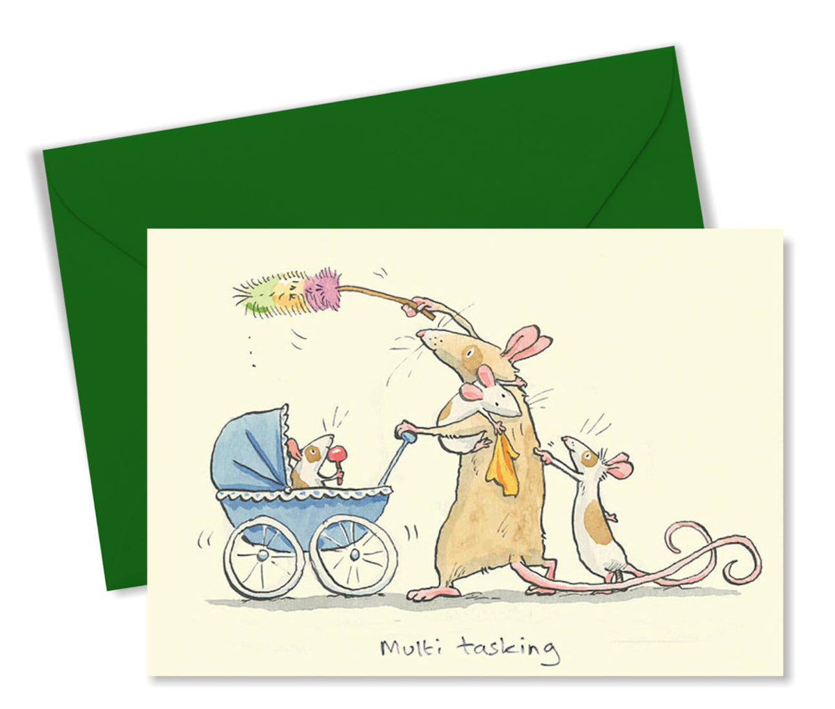Anita Jeram - Two Bad Mice - Multi Tasking Card | The Hay Experts